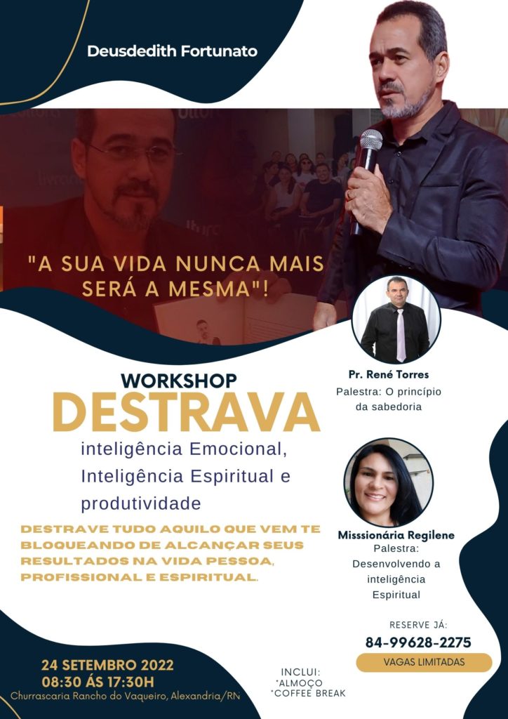 WORKSHOP DESTRAVA – Instituto Fortunato